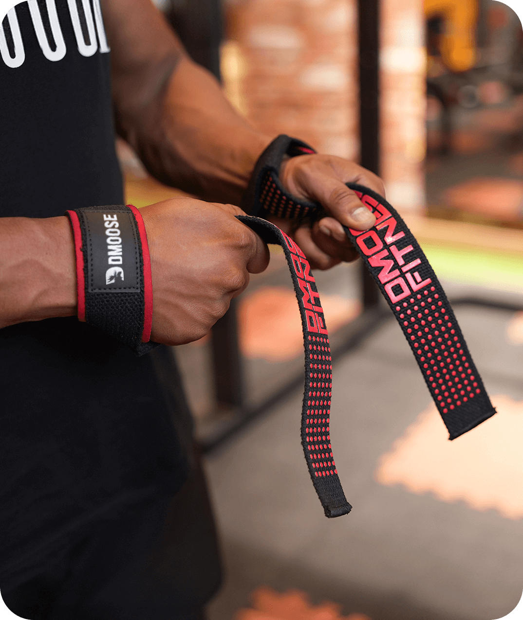 DMoose Lifting Straps for Weightlifting & Powerlifting