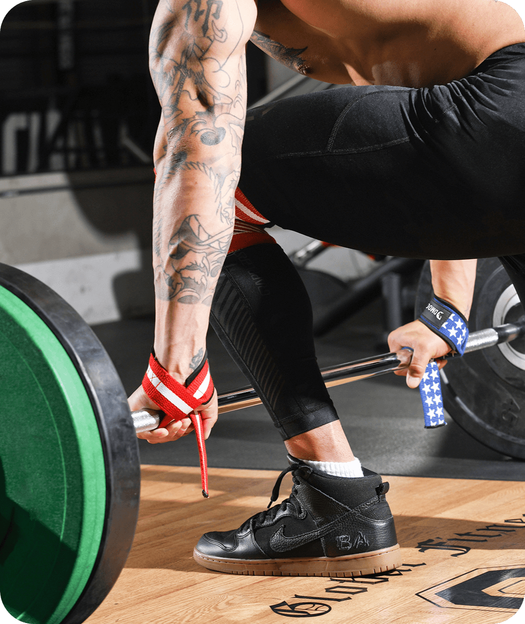 DMoose Lifting Straps for Weightlifting & Powerlifting