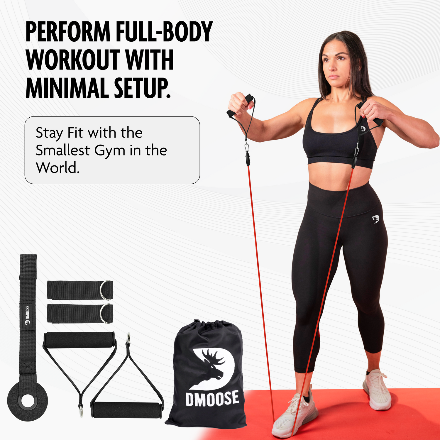 DMoose Tube Resistance Bands – Your Portable Workout Solution